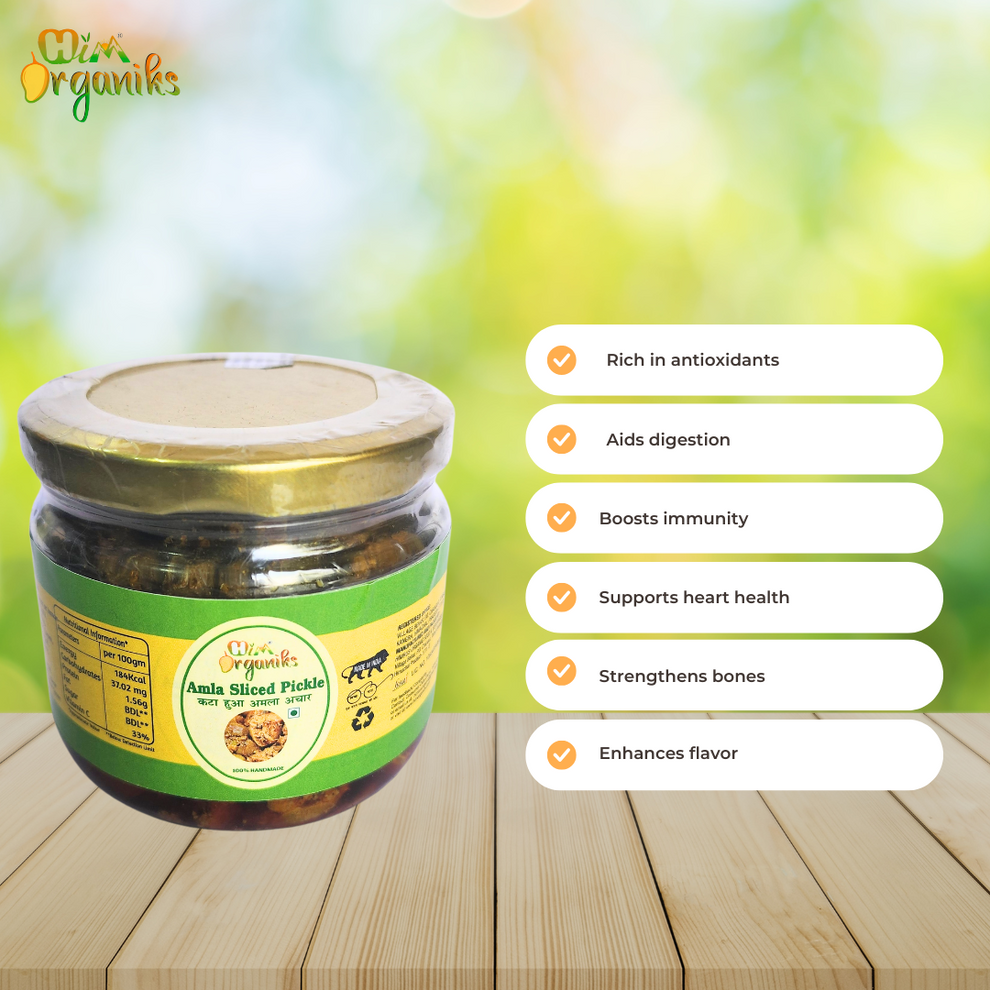 Amla Slice Pickle – Him Organiks